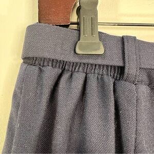 Vintage | Skirts | Nwt 8s 90s Vintage Pure Wool Dark Blue Old Money ...